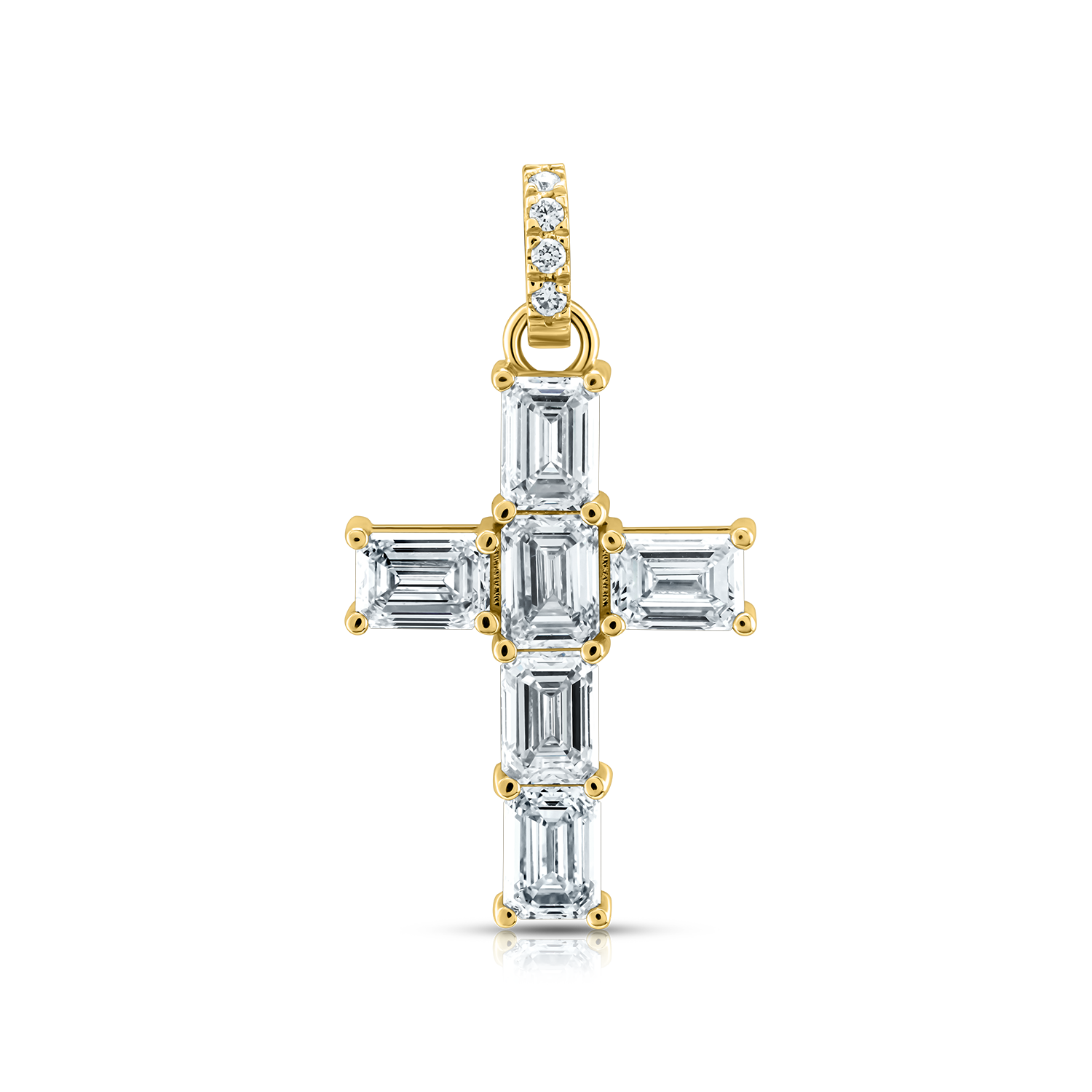 Diamond Cross Pendant – ISA GRUTMAN